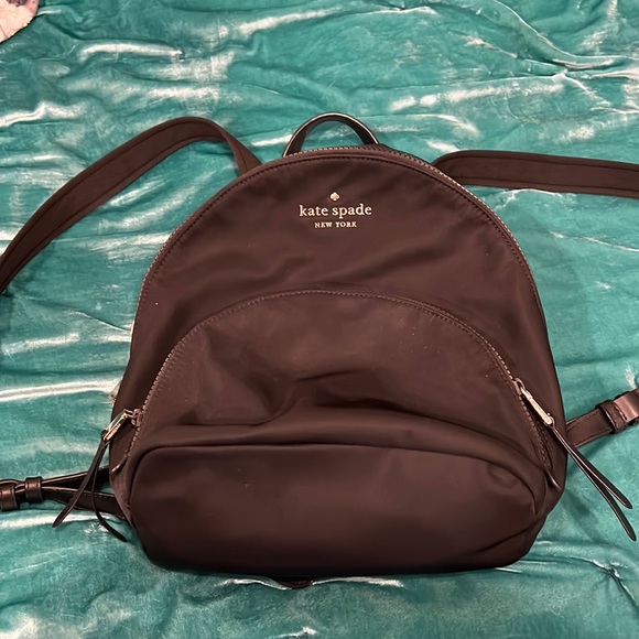 kate spade | Bags | Kate Spade Black Nylon Mid Size Backpack | Poshmark